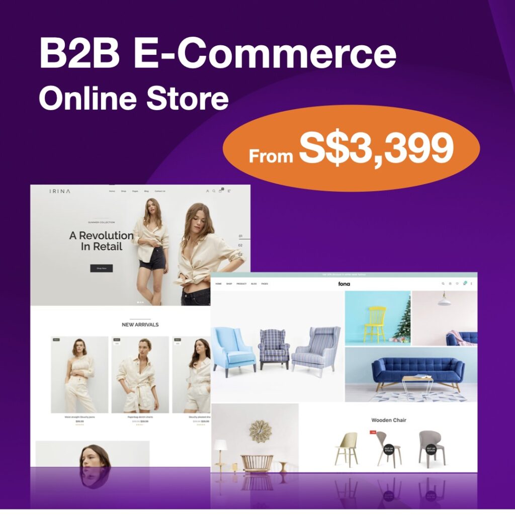 B2B Product Catalog Website Design - JustSimple Singapore